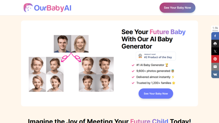 OurBabyAI Review: Features, Use Cases and Pricing